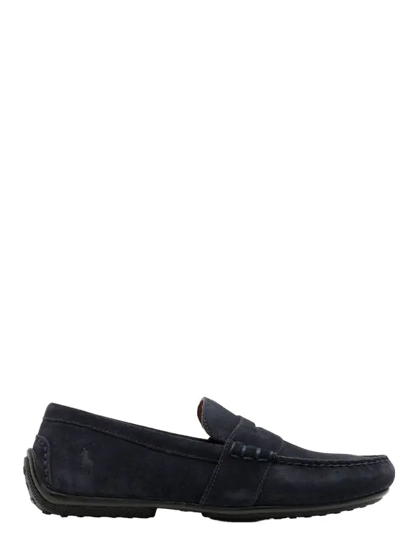 Polo Ralph Lauren Calf-leather Loafers - Blue