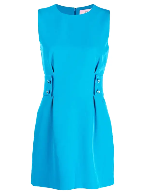CHIARA FERRAGNI Belted Mini Dress - Blue