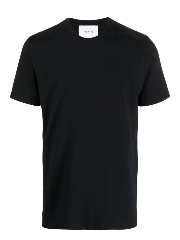 FRAME Crew Neck T-shirt - Black