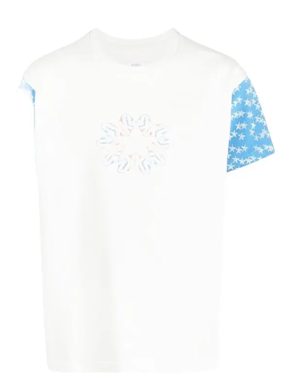 ERL Star-print Short-sleeve T-shirt - White