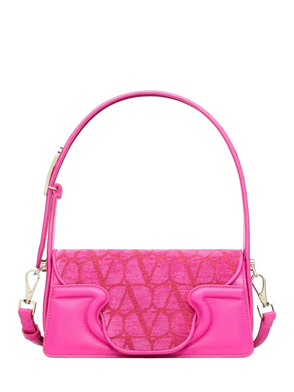 Valentino Garavani Toile Iconographe Shoulder Bag - Pink