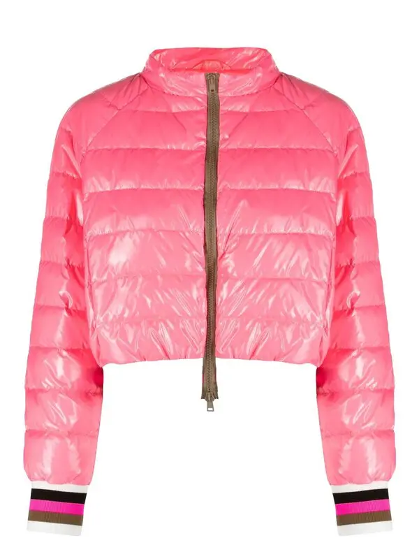 Herno Padded Bomber Jacket - Pink