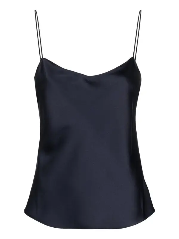 Theory Satin-finish Tank Top - Blue