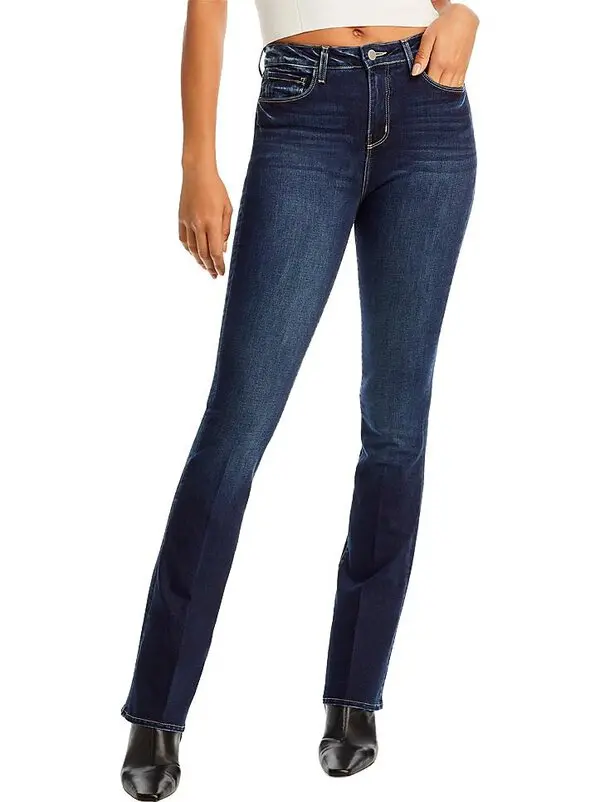 L'Agence Selma Sleek Baby Bootcut Jeans - Columbia