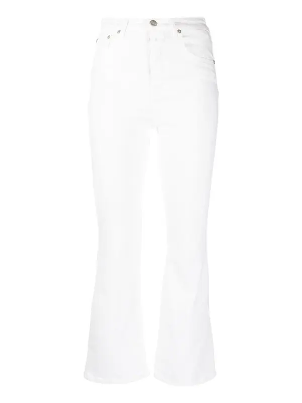 Closed Hi-sun Kick-flare Jeans - White