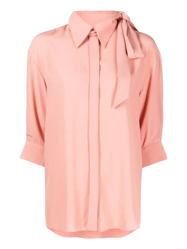 PRUNE GOLDSCHMIDT Margot Three-quarter Sleeve Shirt - Pink