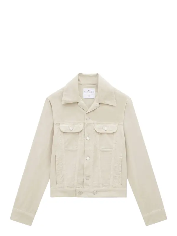 COURREGES Strap-detail Buttoned Shirt Jacket - Neutrals
