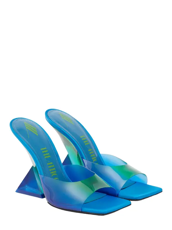 Attico Cheope Mules - Blue