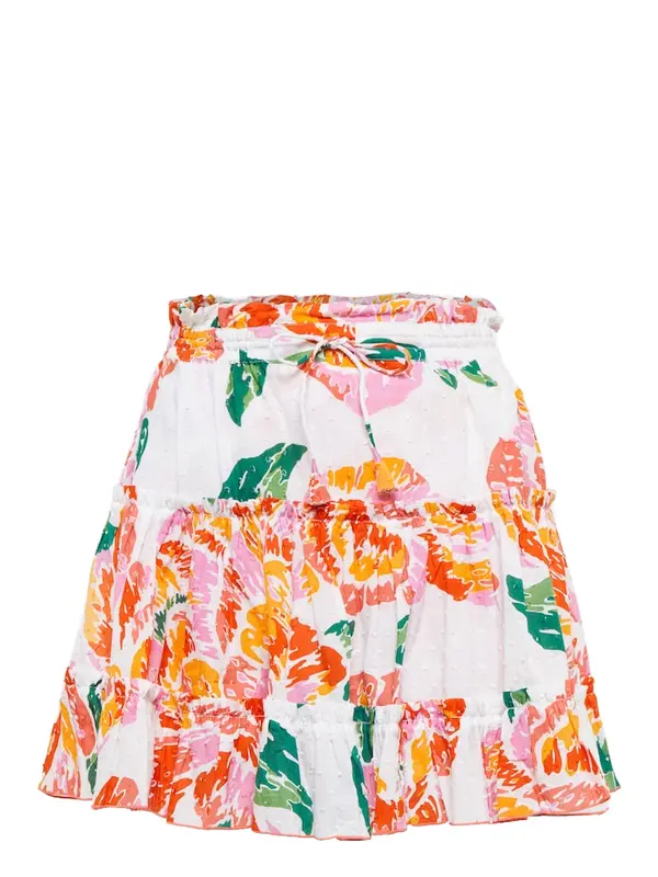 Poupette St Barth Clara Printed Miniskirt - Multicoloured