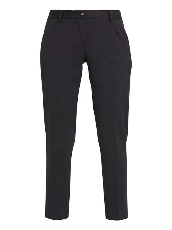 Dolce & Gabbana Fitted Trousers - Black