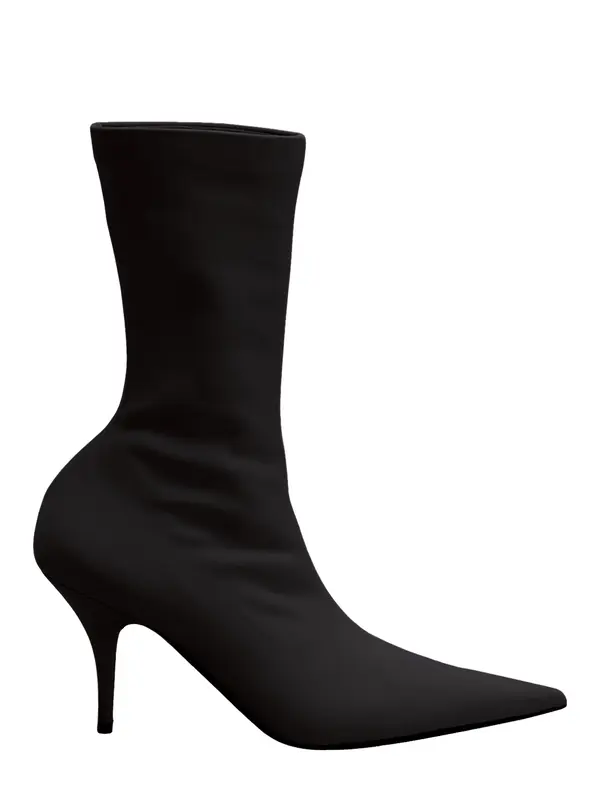 Balenciaga Knife 80mm Booties - 1000 Black