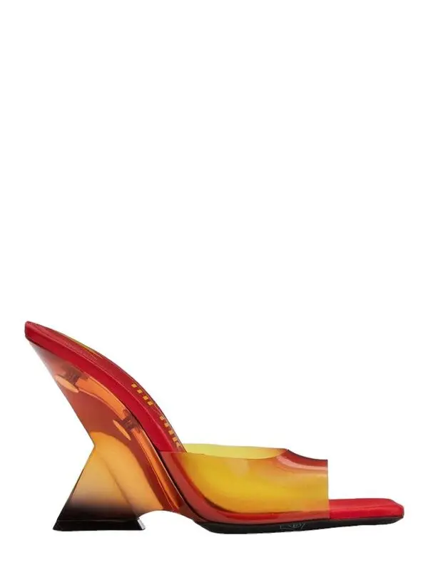 Attico Cheope Mule Heel 105mm - Red
