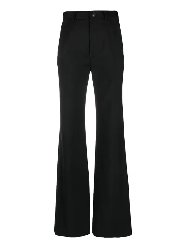 VIVIENNE WESTWOOD Flared Tailored Trousers - Black