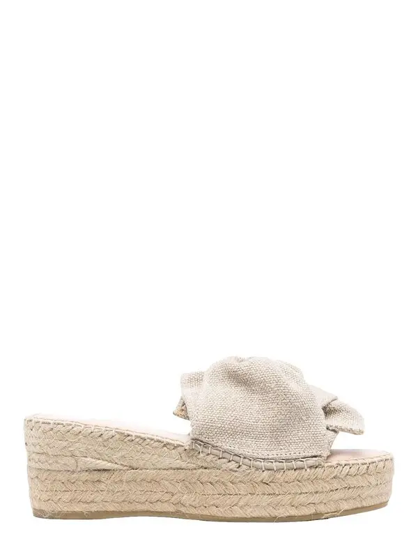 Manebí Havana Platform Espadrilles - Neutrals