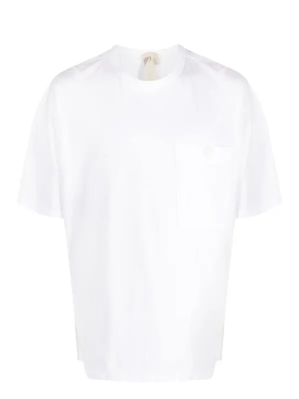 TEN C Pocket Cotton T-shirt - White