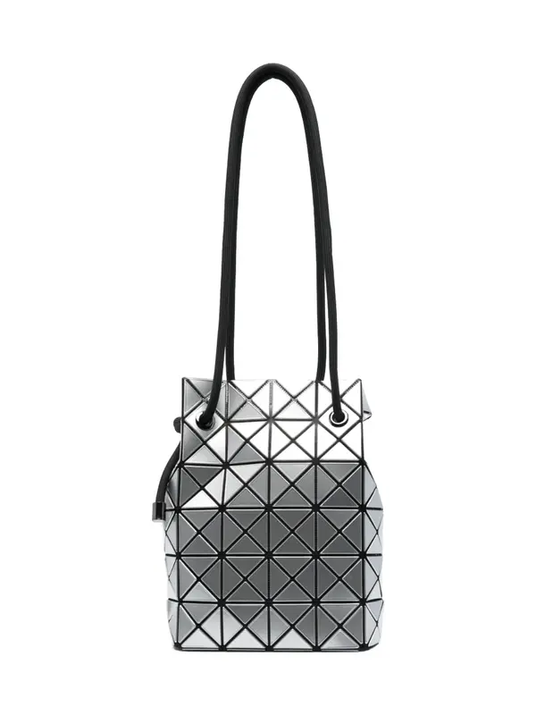 Issey Miyake Geometric-panelled Wring Bucket Bag - Silver