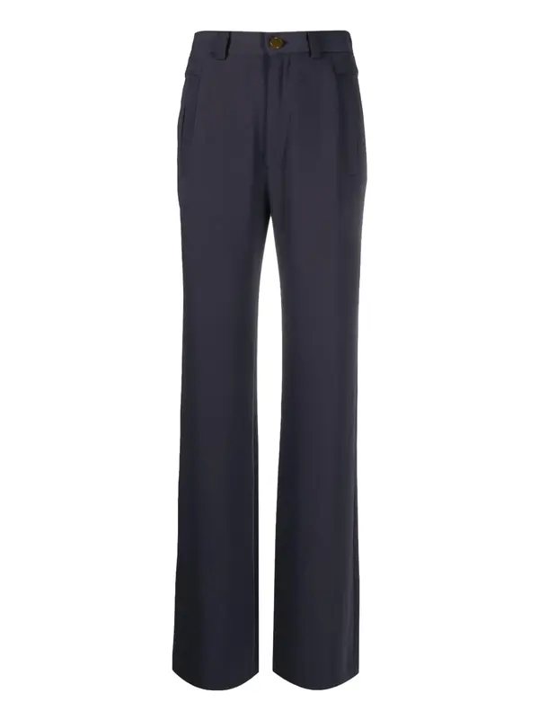 VIVIENNE WESTWOOD Straight-leg Tailored Trousers - Blue
