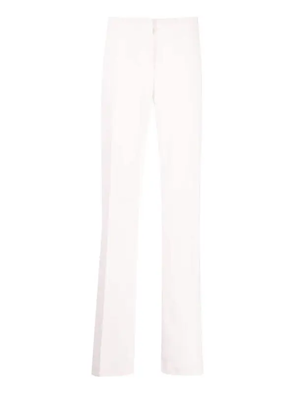 Pinko Pressed-crease Tailored Trousers - Pink