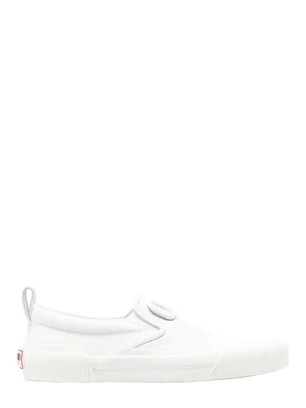 Valentino Garavani Vlogo Signature Slip-on Sneakers - White