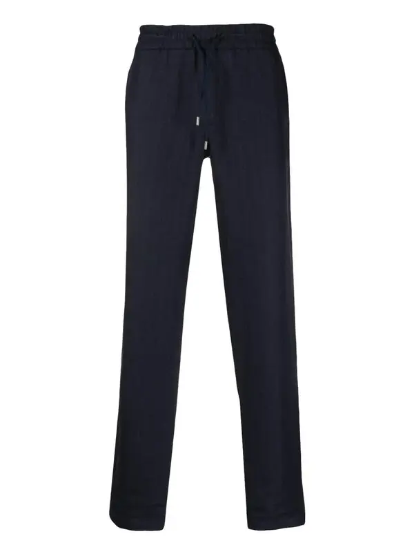 Sease Elasticated Waist Trousers - Blue