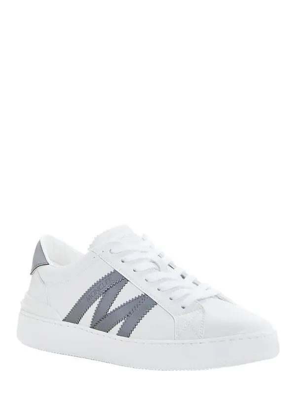 Moncler Monaco Low Top Sneakers - White
