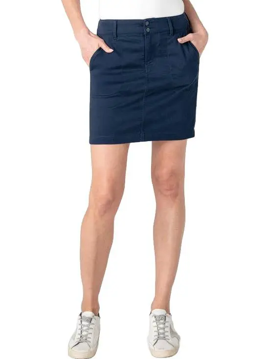 LIVERPOOL Utility Skort - Deep Midnight