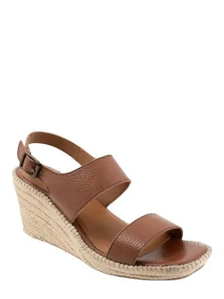 Softwalk Hartley Espadrille Wedge Sandal - Brown