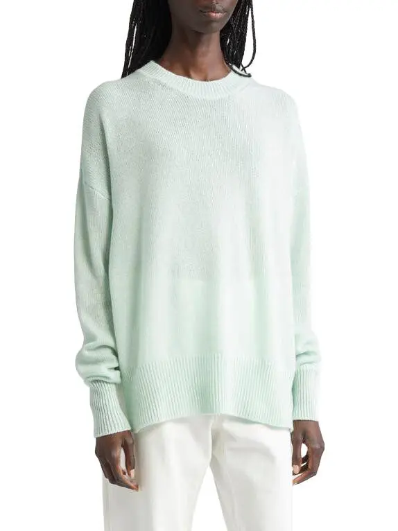 JIL SANDER Slouchy Crewneck Cashmere Sweater - Apple