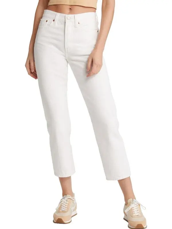 LEVI'S Wedgie High-waist Straight Jeans - In The Clouds