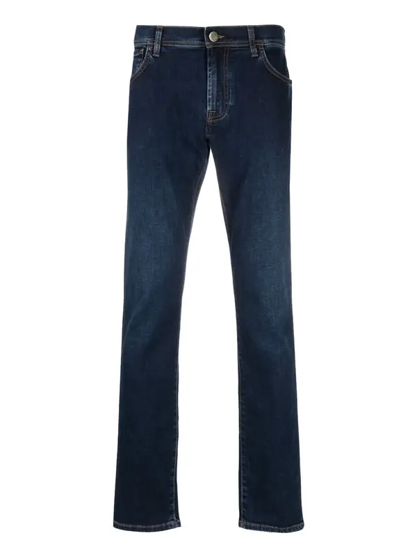 Corneliani Straight-leg Jeans - Blue