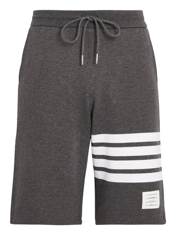 Thom Browne Four-stripe Shorts - Grey