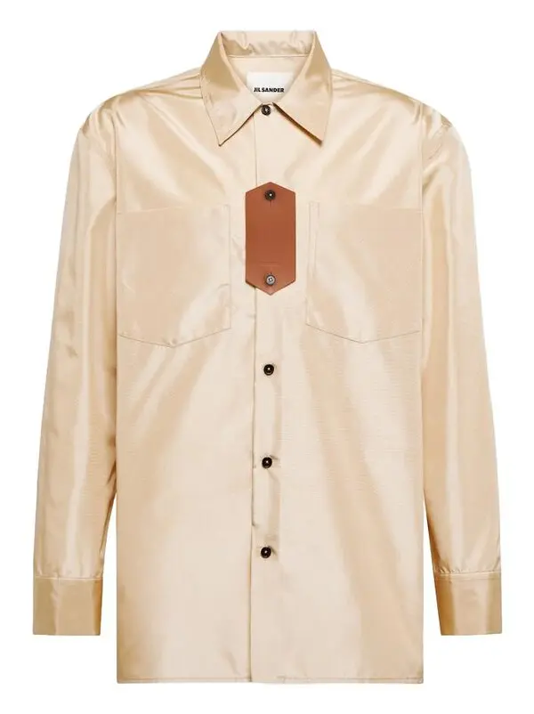 JIL SANDER Shirt 33 Long-sleeve Shirt - Beige