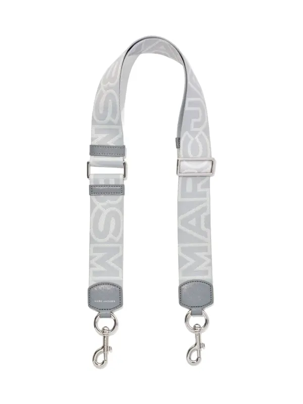 Marc Jacobs The Strap' Logo-motif Strap - Grey