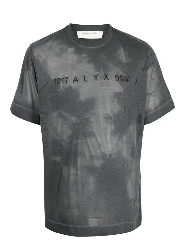 1017 Alyx 9sm Graphic-print T-shirt - Black