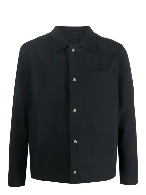 Herno Plain Shirt Jacket - Black