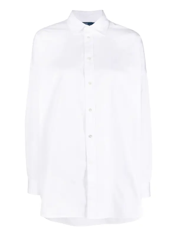 Polo Ralph Lauren Long-sleeve Button-up Shirt - White