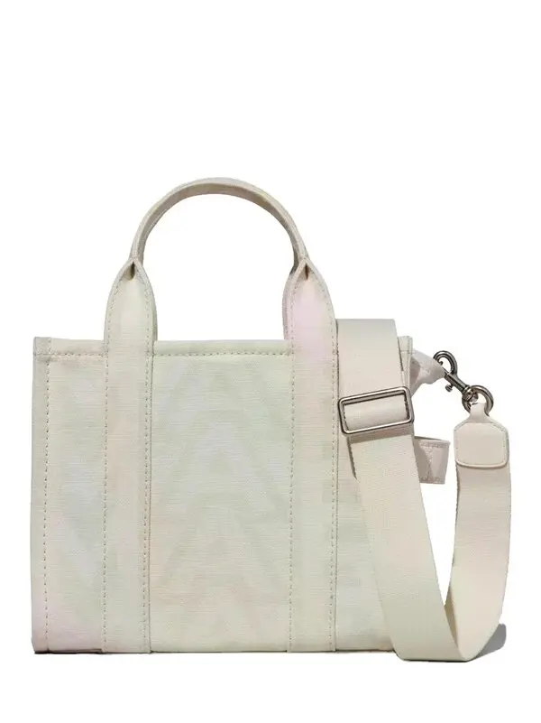 Marc Jacobs Outline Monogram Small Tote Bag - White