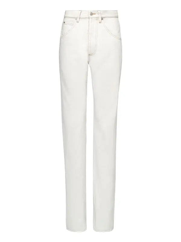 MAISON MARGIELA Straight-leg Jeans - White