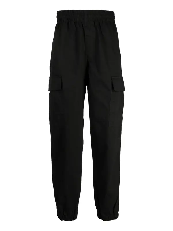 BILLIONAIRE BOYS CLUB Logo-patch Cargo Trousers - Black