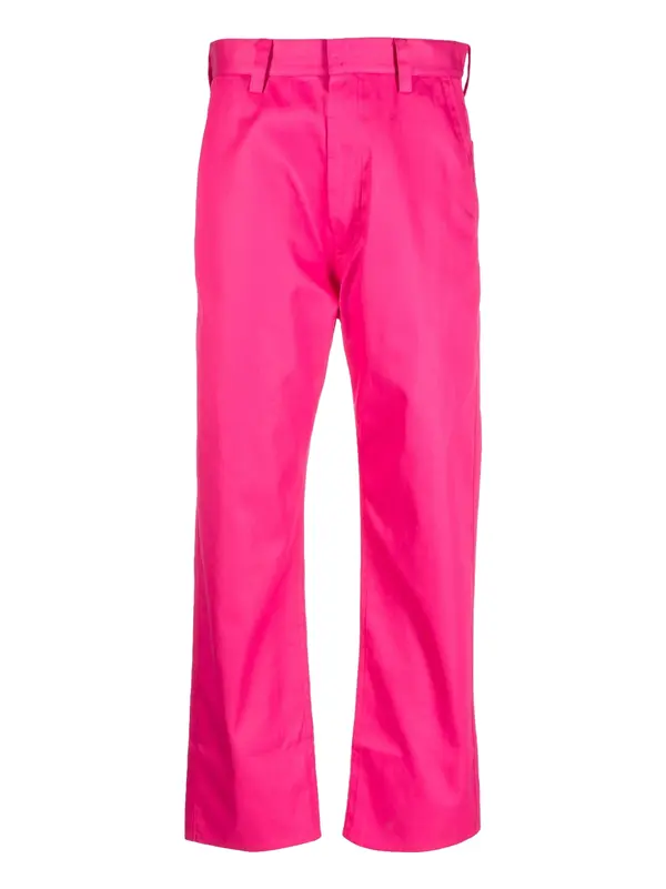 Sofie D'hoore Straight-leg Cropped Trousers - Pink