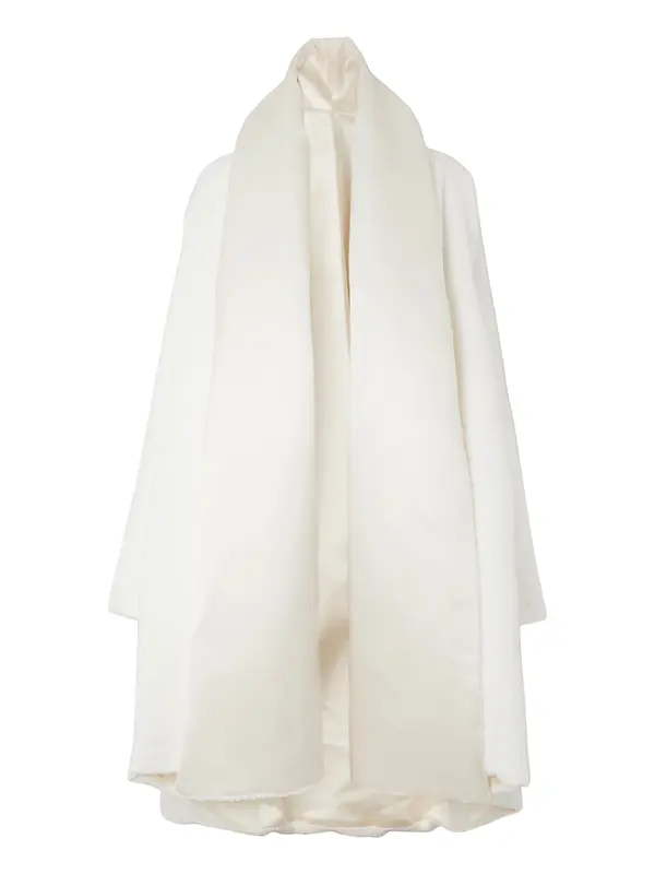 Dolce & Gabbana Cotton-terry Coat - White