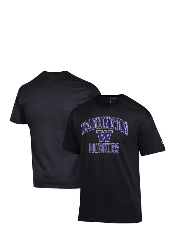Champion Washington Huskies High Motor T-shirt - Black