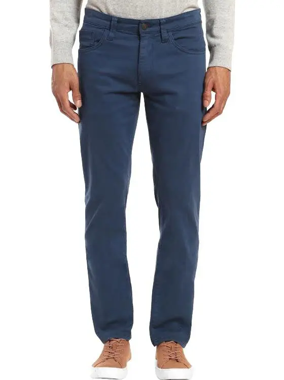 MAVI Zach Straight Leg Twill Pants - Navy Twill