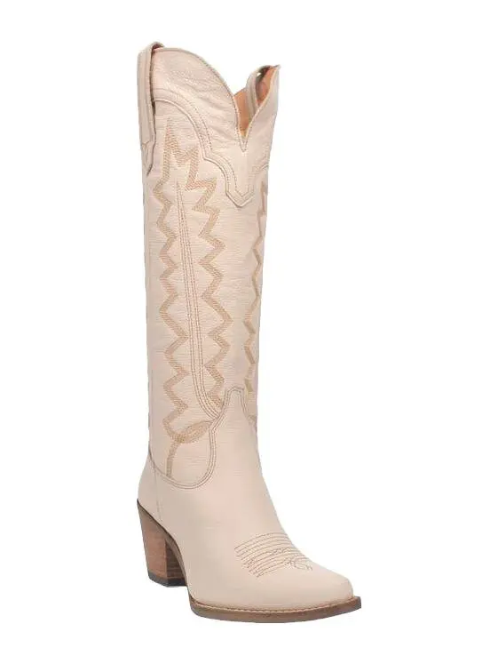 DINGO Knee High Western Boot - Sand
