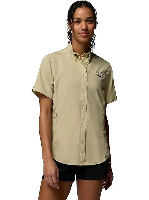 Columbia Tamiami Ii Short Sleeve Button-up Shirt - Blue