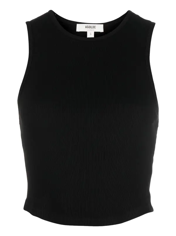 AGOLDE Sleeveless Tank Top - Black