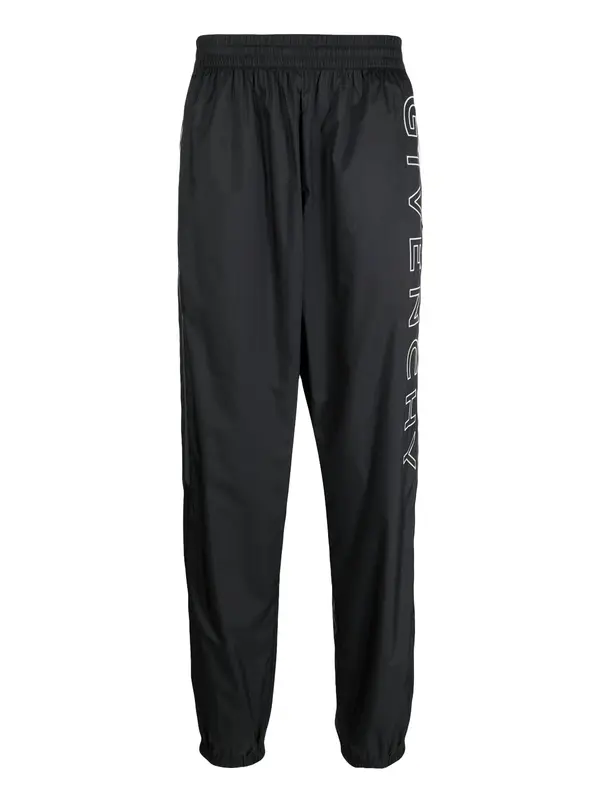Givenchy Embroidered-logo Detail Track Pants - Black