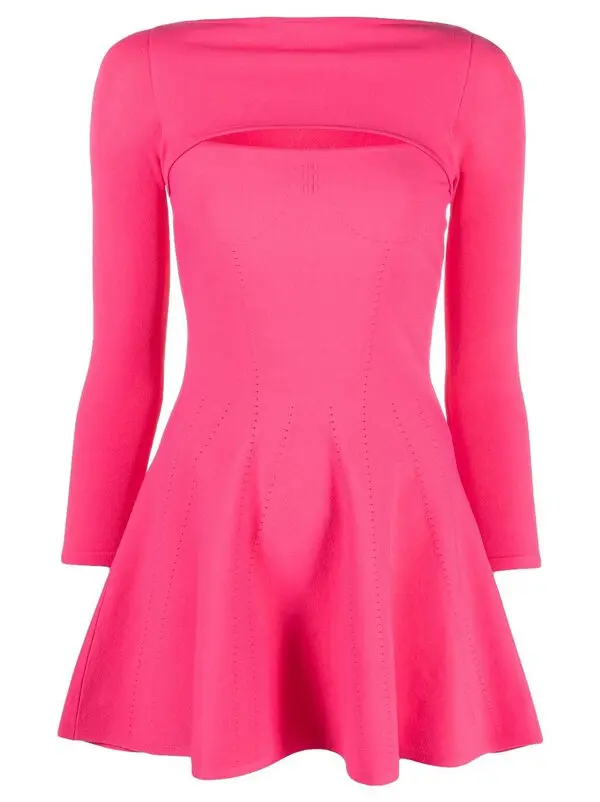 Dsquared2 Cut-out Mini Dress - Pink