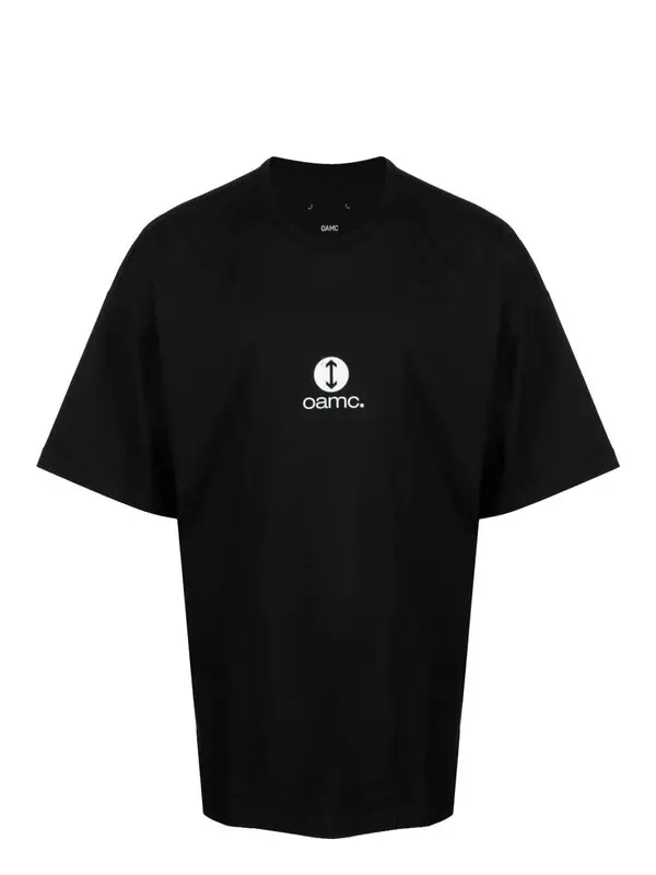 OAMC Photograph-patch Oversized T-shirt - Black