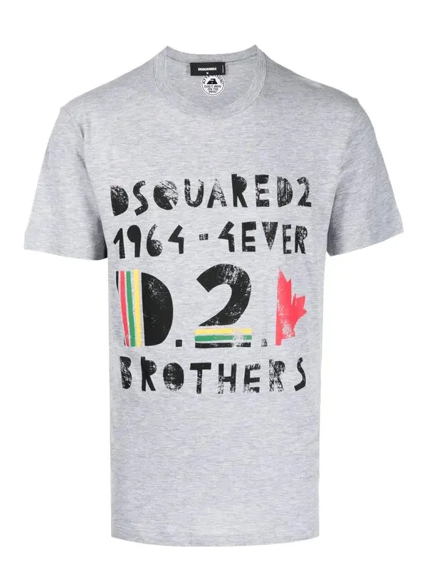 Dsquared2 Logo-print T-shirt - Grey